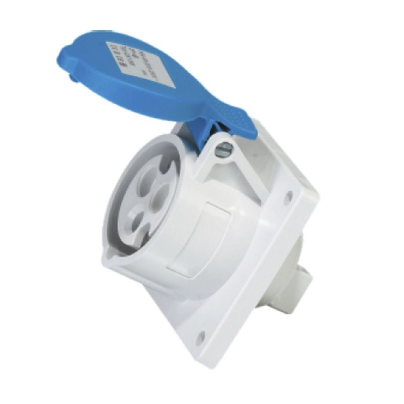 Panel-mounted plug and socket - Utility Electrical Co., Ltd. - push-in ...