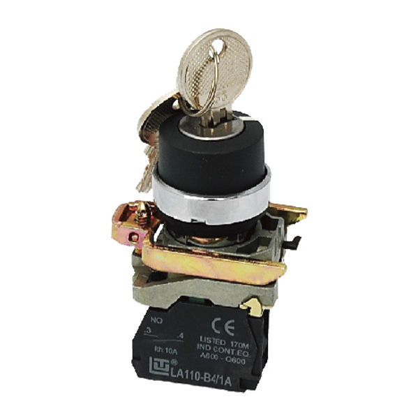 Key lock switch - LA110-B4-BG series - Utility Electrical Co., Ltd ...