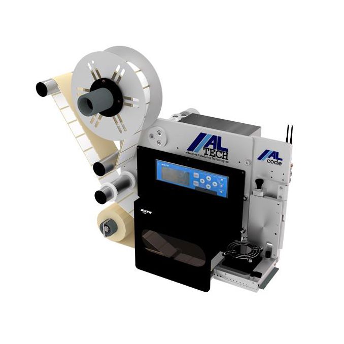Thermal transfer label printer-applicator - ALcode LT - ALTECH - for ...