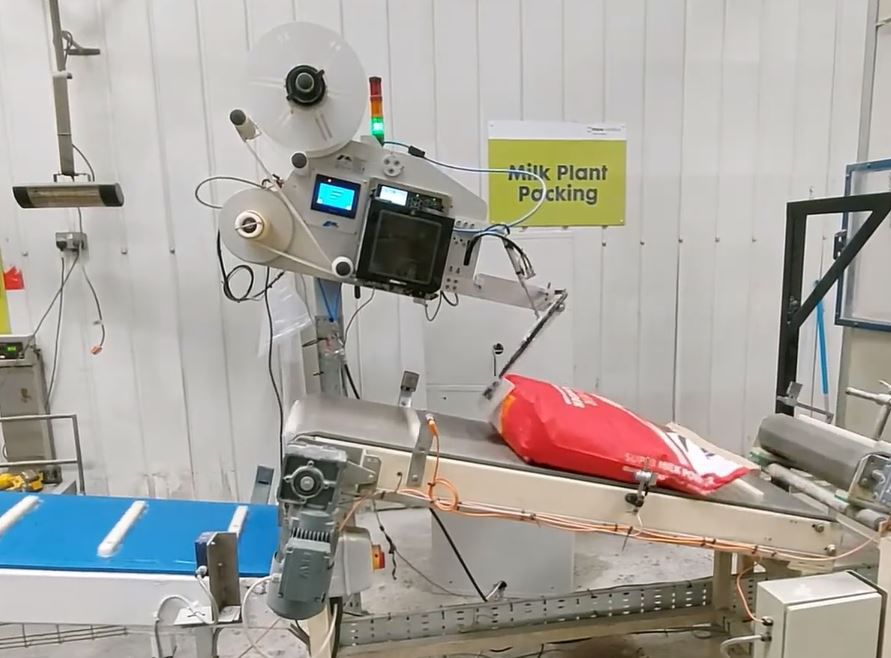 Automatic labeling machine - ALCODE AC04 - ALTECH - bag / for packaging ...