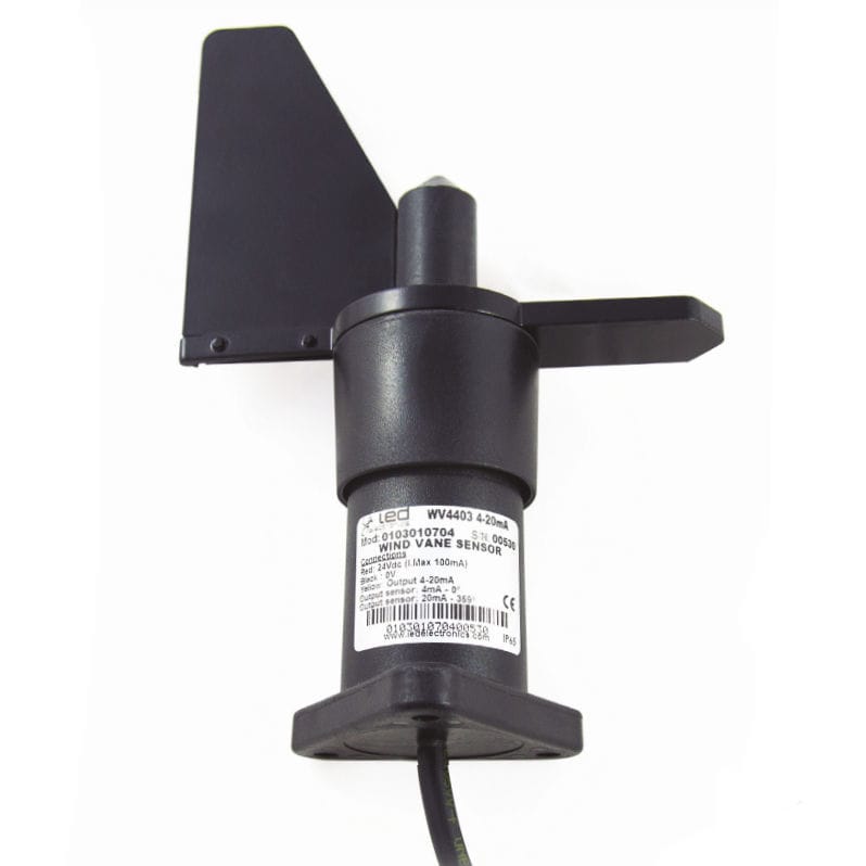 Modbus wind direction sensor - WV4403/5H25 - IED COMPANY - RS485 / 4-20 ...