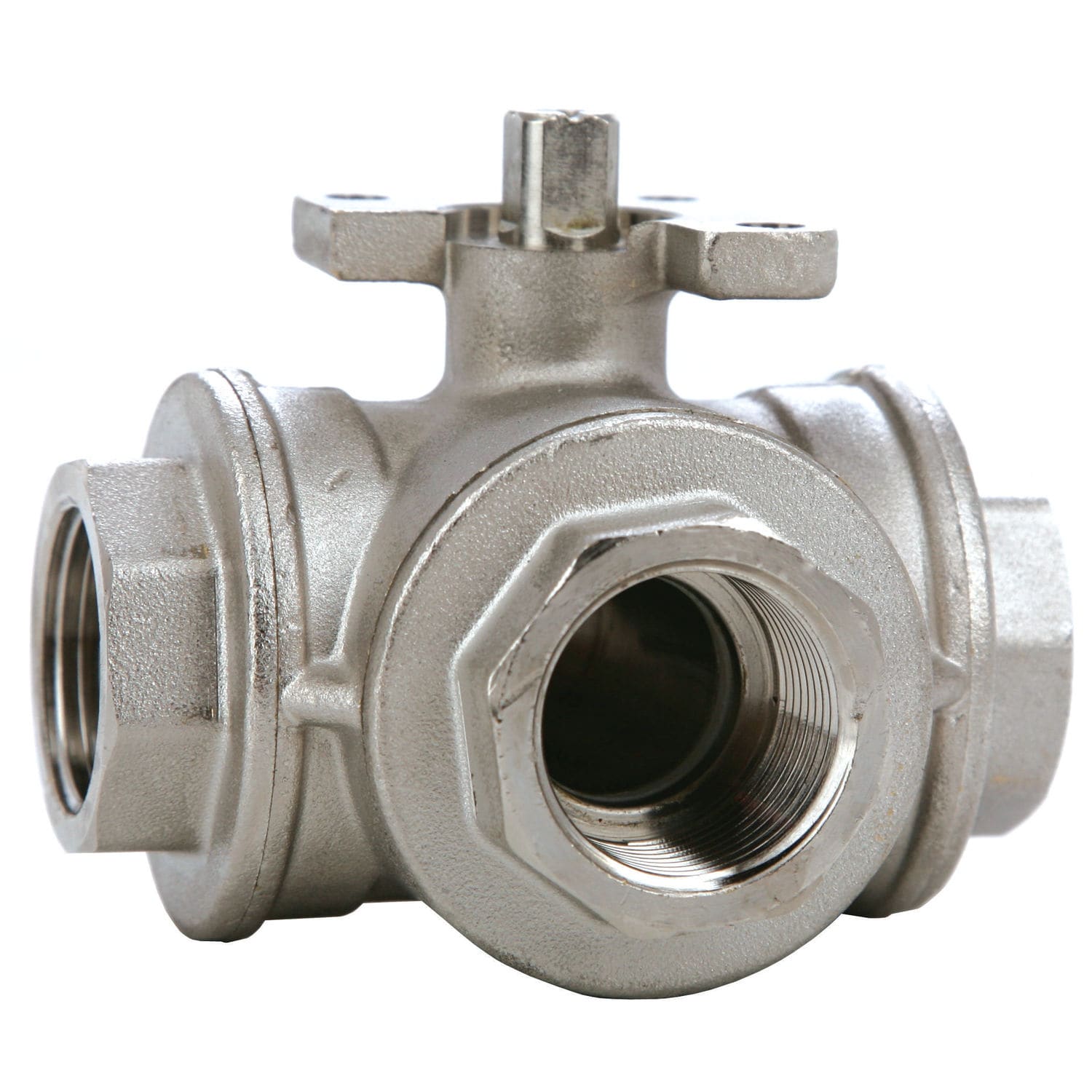 Ball valve - ABV - manual / threaded / for industrial applications