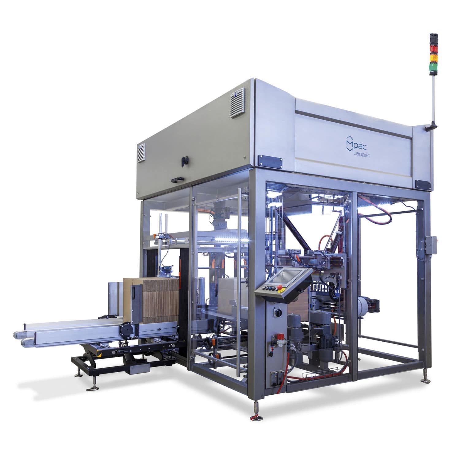 Top-loading case packer - SOLANO - Mpac Langen - automatic / food / cheese