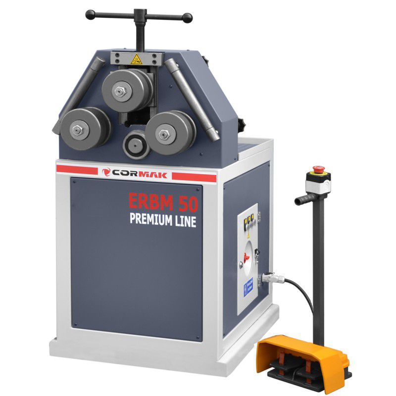 Hydraulic bending machine - ERBM50 - Cormak - tube / profile / 3 drive ...