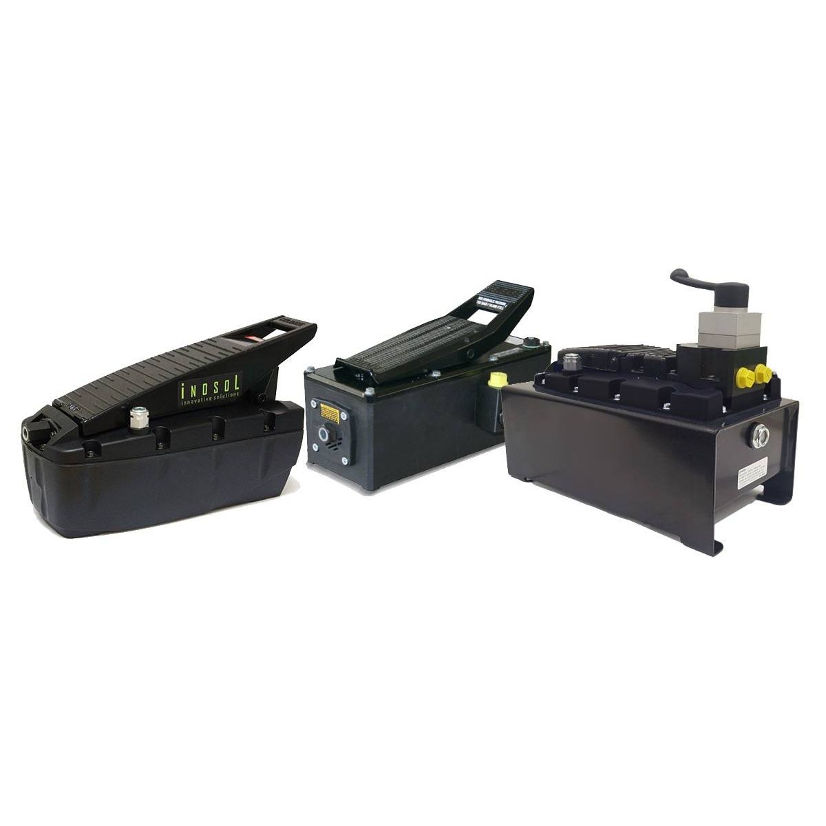 Hydro-pneumatic hydraulic pump - IAHP series - Inosol - piston / foot ...