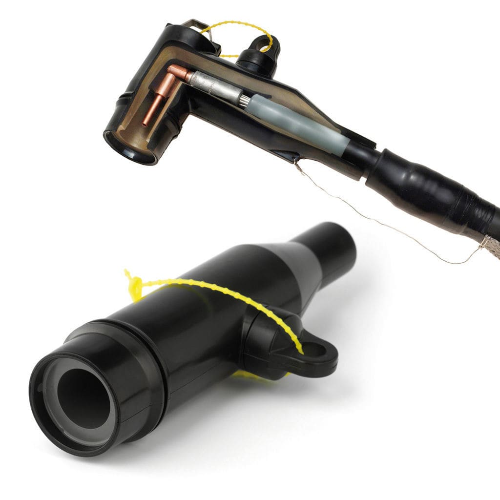 Electrical power supply connector - Raytech S.r.l. - straight / elbow ...