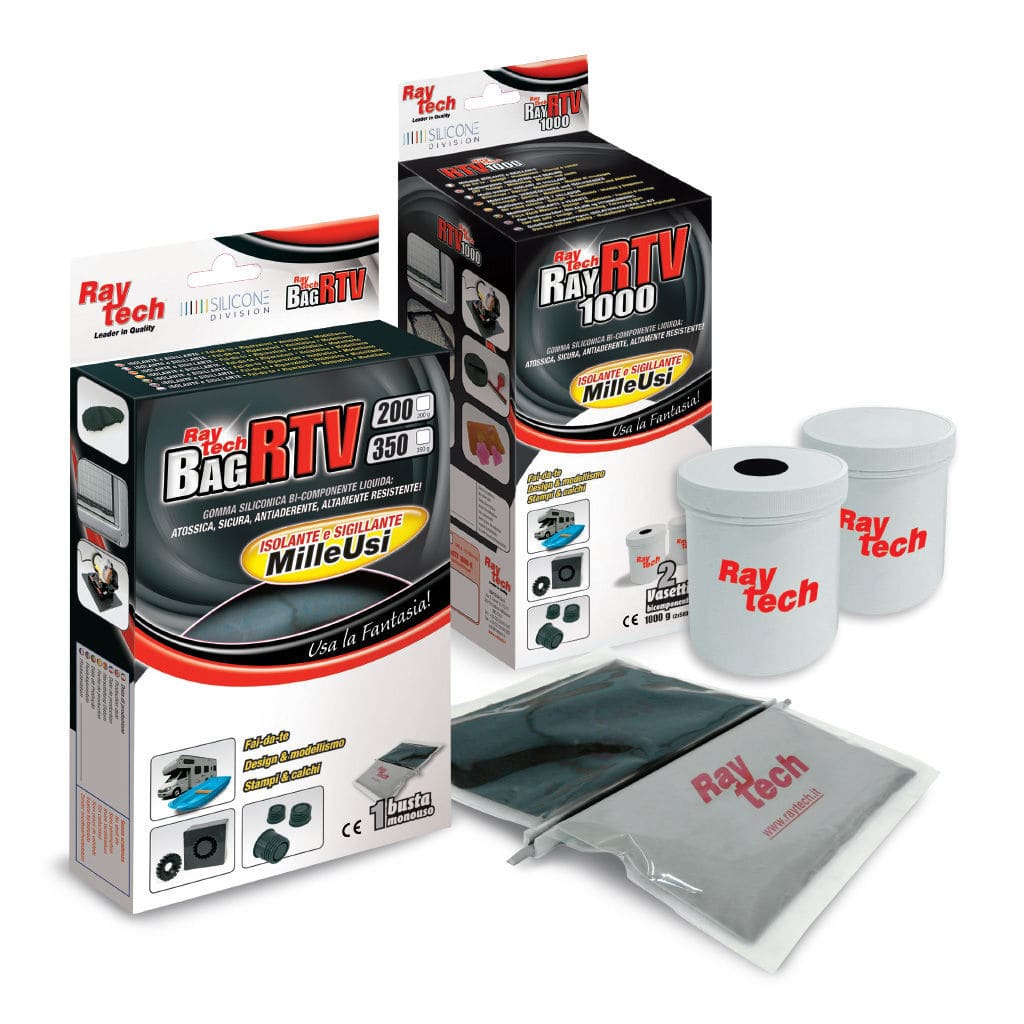 Silicone sealant - Ray-RTV - Raytech S.r.l. - rubber