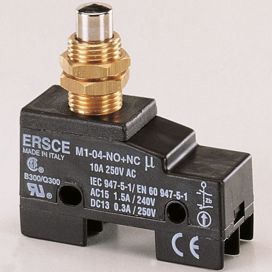 Miniature position switch - M304NONC - BREMAS BETTER SWITCHES - IP40 ...