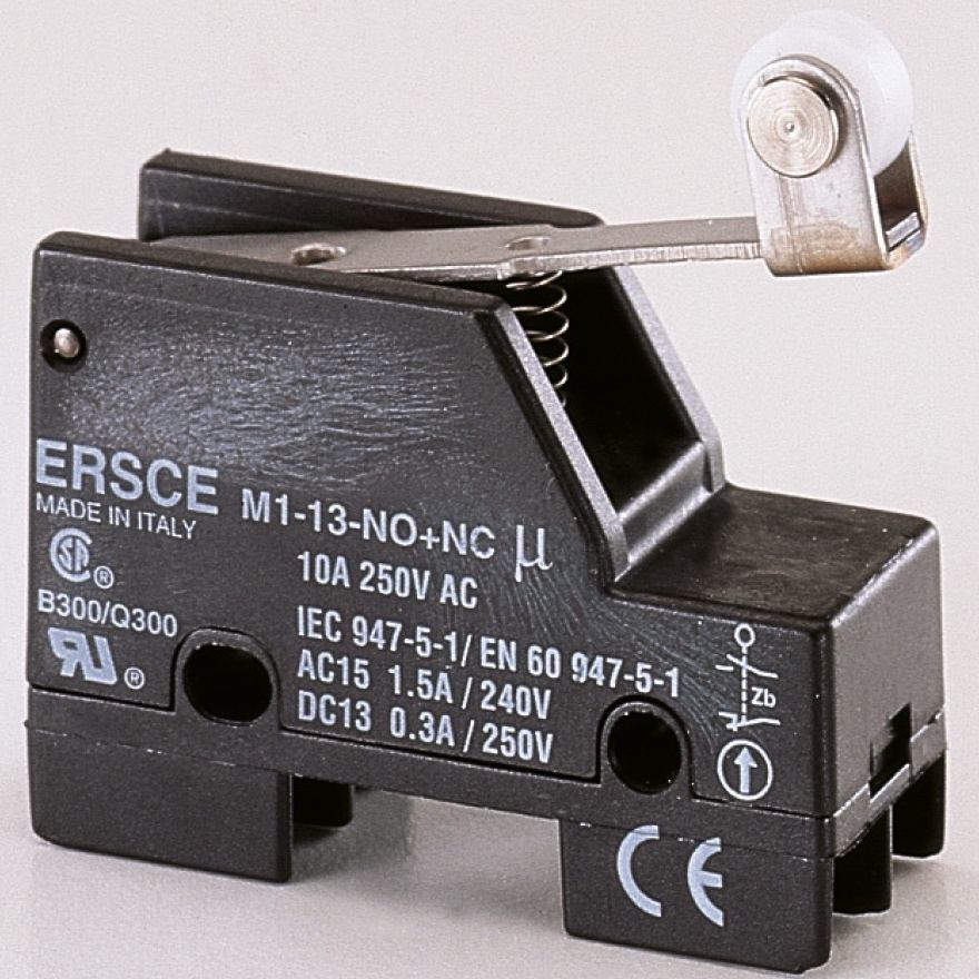 Miniature position switch - M313NONC - BREMAS BETTER SWITCHES - IP40 ...