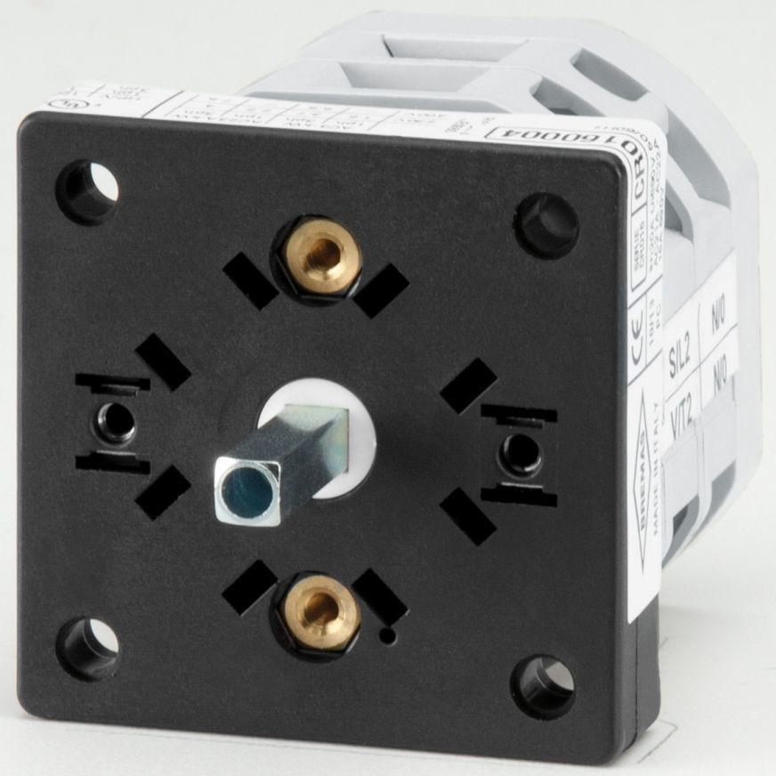 Cam switch - CR0120002RT4 - BREMAS BETTER SWITCHES - 2-pole / IP66 / IP20