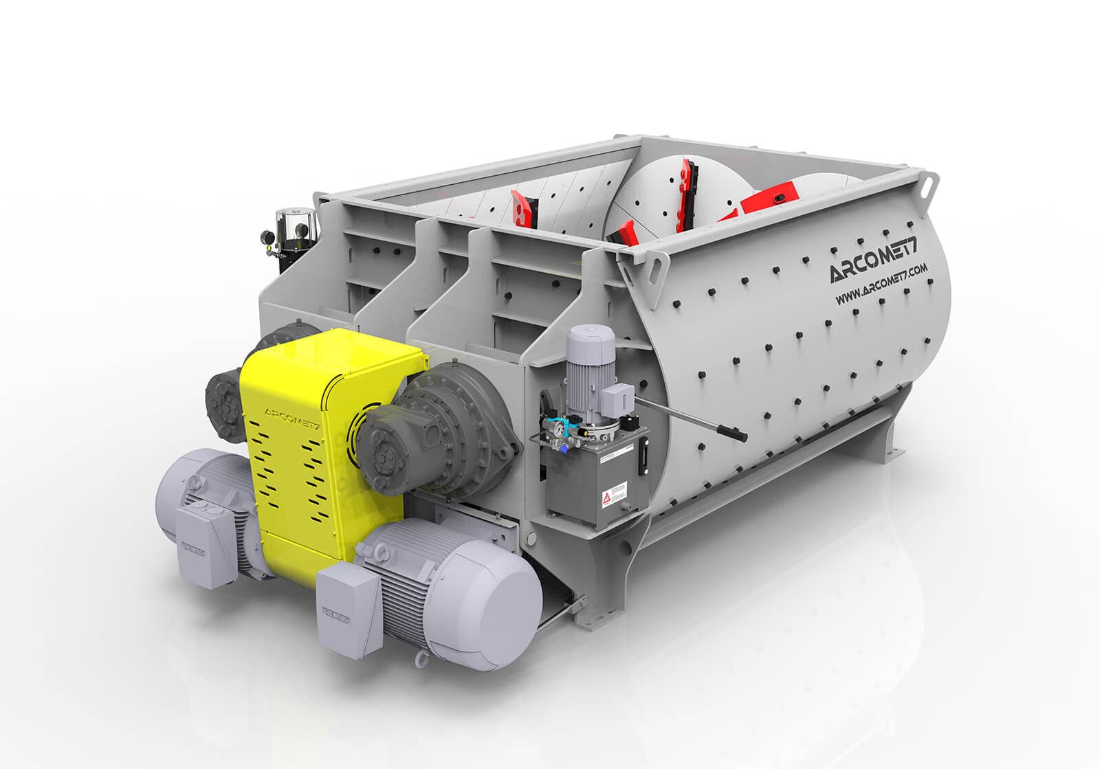 Paddle mixer - MDE-3000 - ARCOMET7 - batch / solid/liquid / horizontal