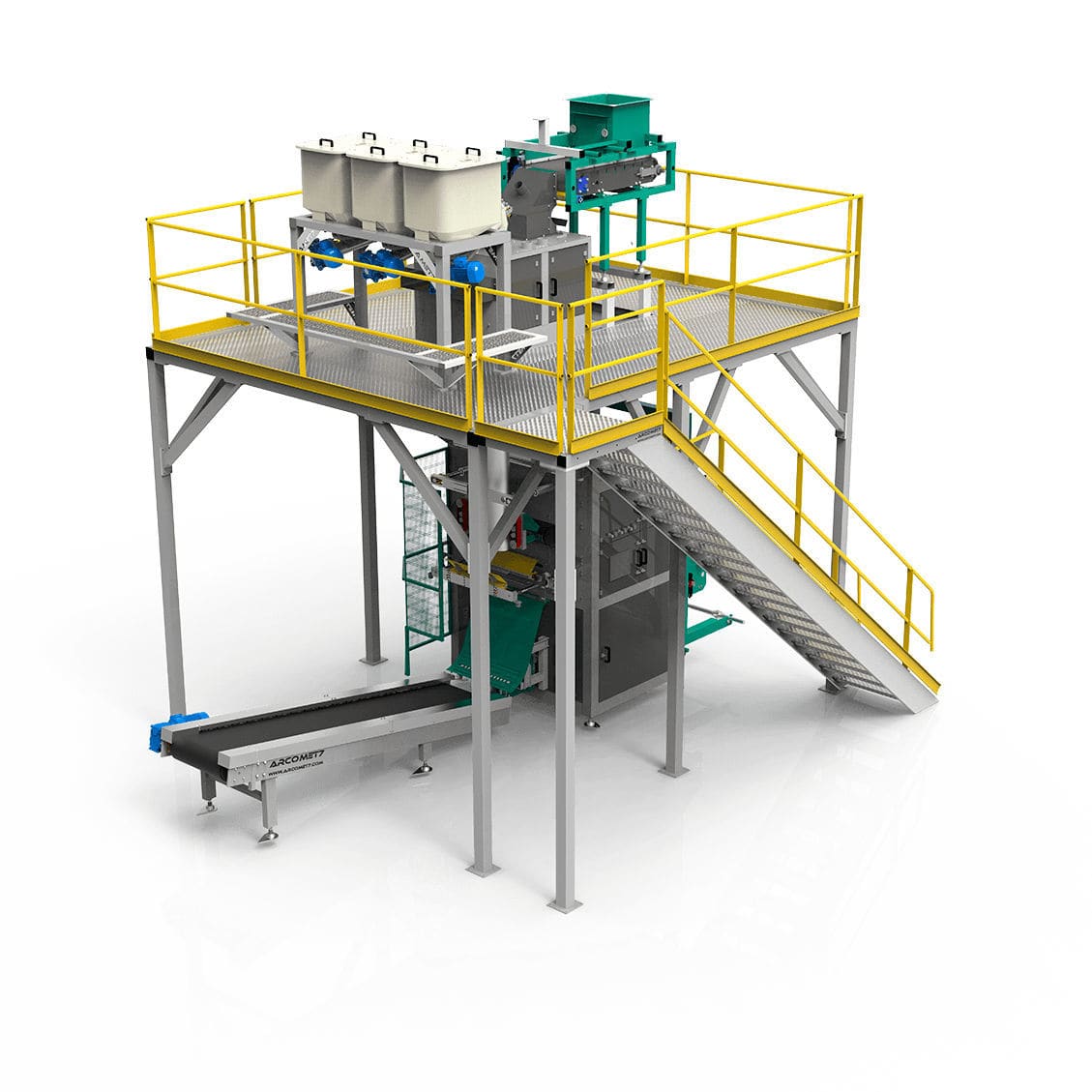 Vertical bagging machine - ECF-BS series - ARCOMET7 - weight / FFS ...