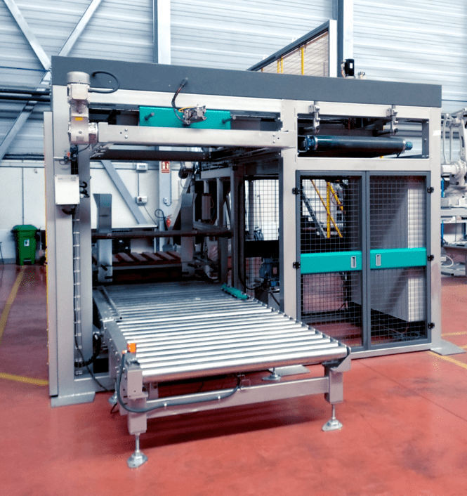 Layer palletizer - ARCOMET7 - bagging / with stretch wrapper / end-of-line