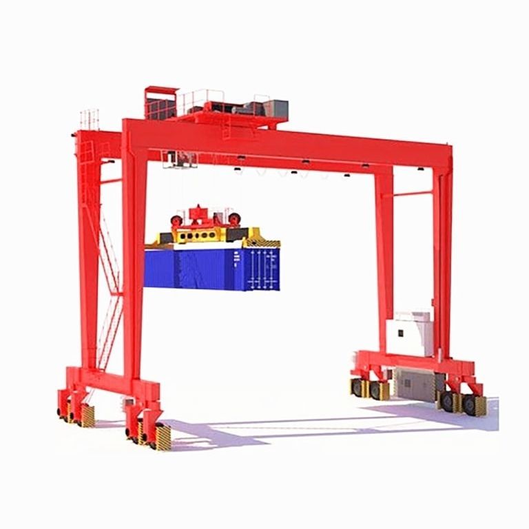 Rubber-tired gantry crane - RTG - Yuantai Crane