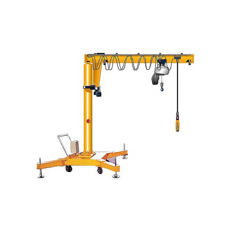 360° jib crane - BZY - Yuantai Crane - 180° / 270° / lifting