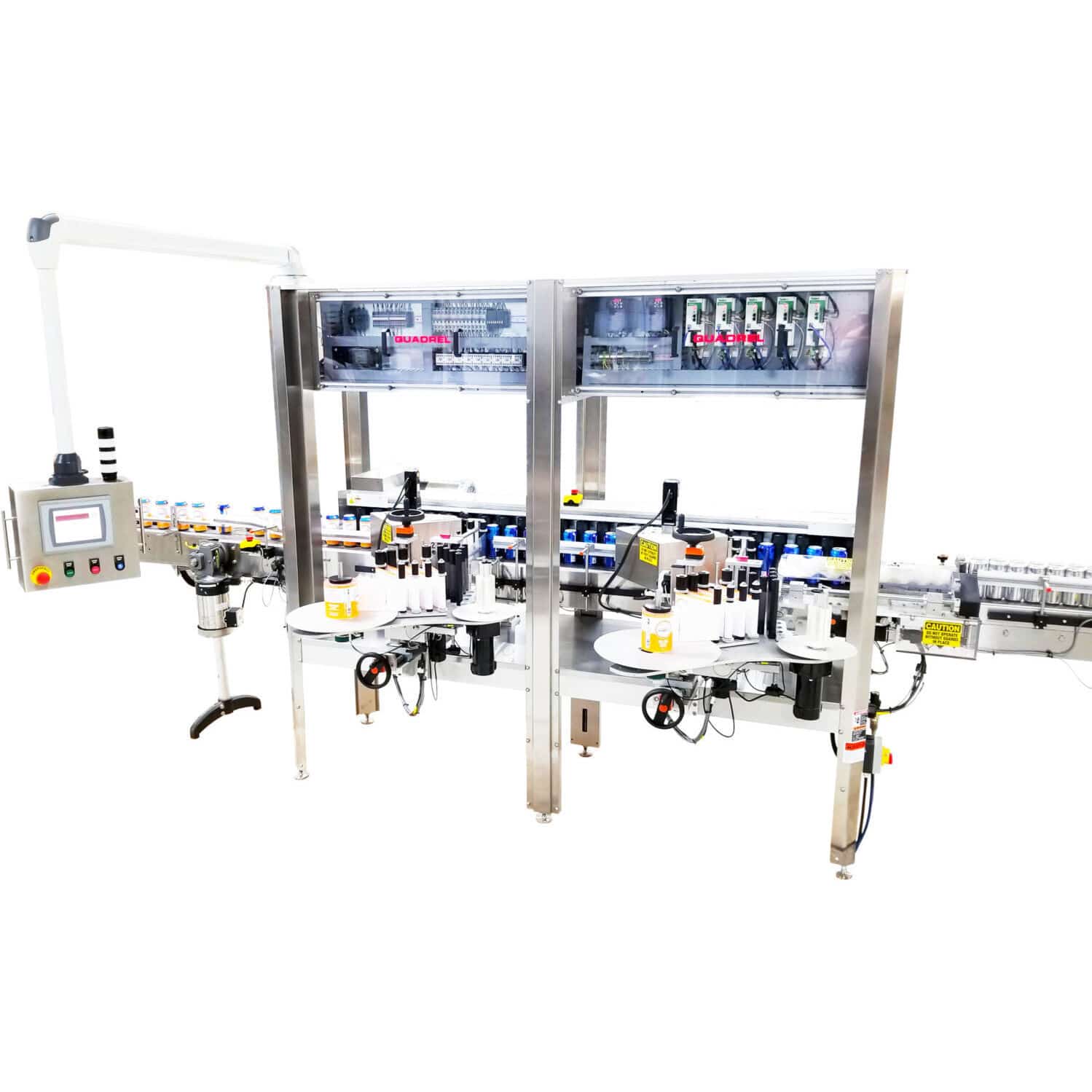 PLC-controlled labeling system - ProLine - Quadrel Labeling Systems ...
