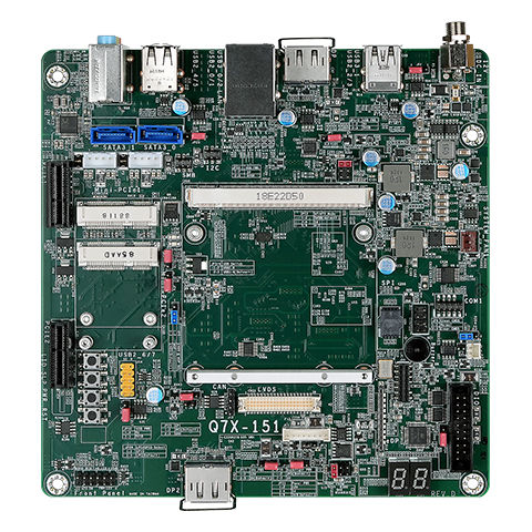 Mini-ITX carrier card - Q7X-151(R.D1) - DFI - Qseven®