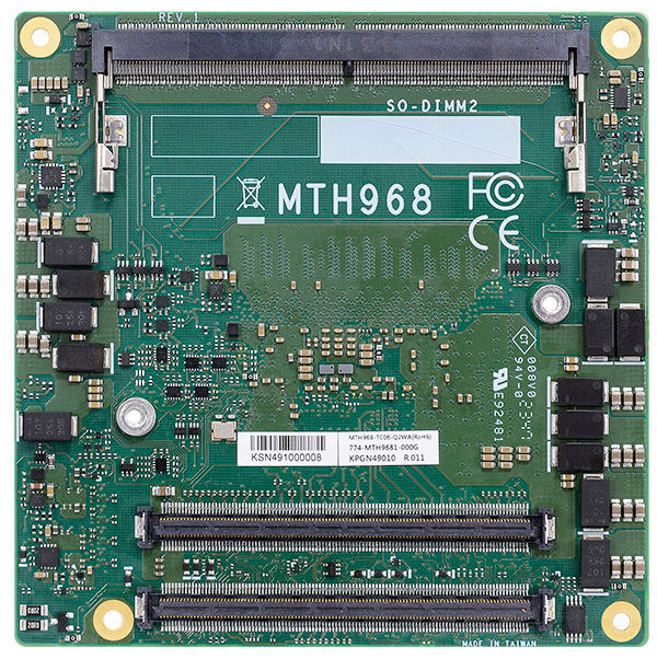 AI edge system-on-module - MTH968 - DFI - COM Express Compact / Intel® Core™ Ultra 5 125H ...