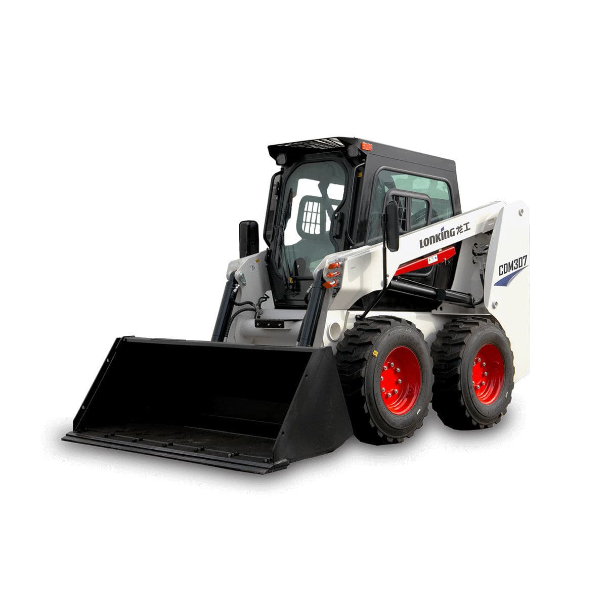 Rubber-tired skid steer loader - CDM307 - Lonking Machinery Co., Ltd.
