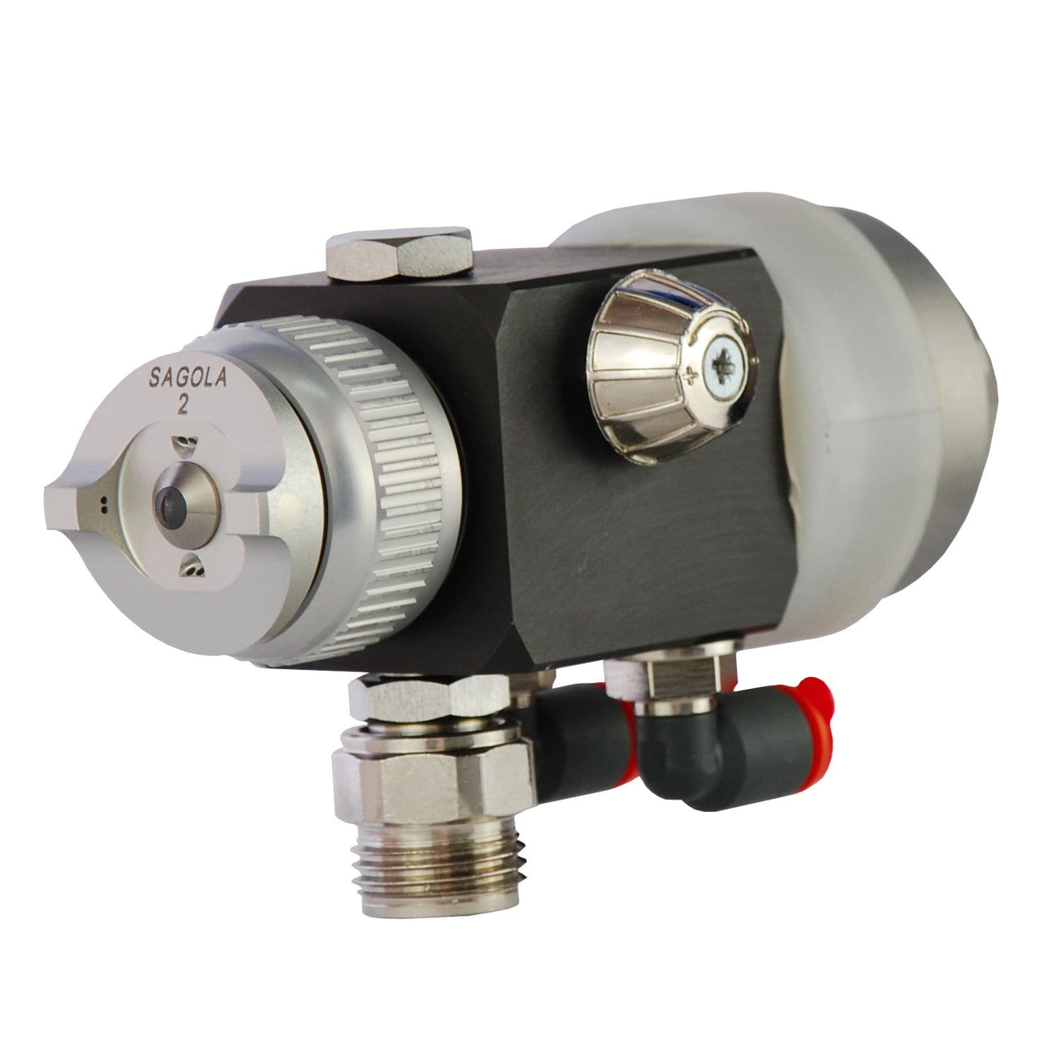 Spraying gun - 4041 MIX - SAGOLA S.A.U. - paint / automatic / compact