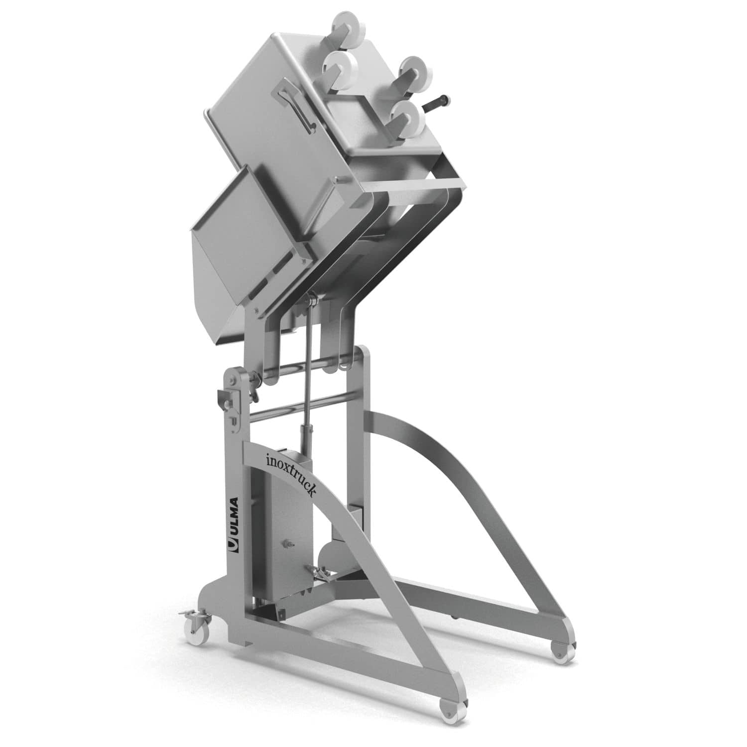 Electric tipping station - EBT300 EUROBIN - Inoxtruck - for containers ...