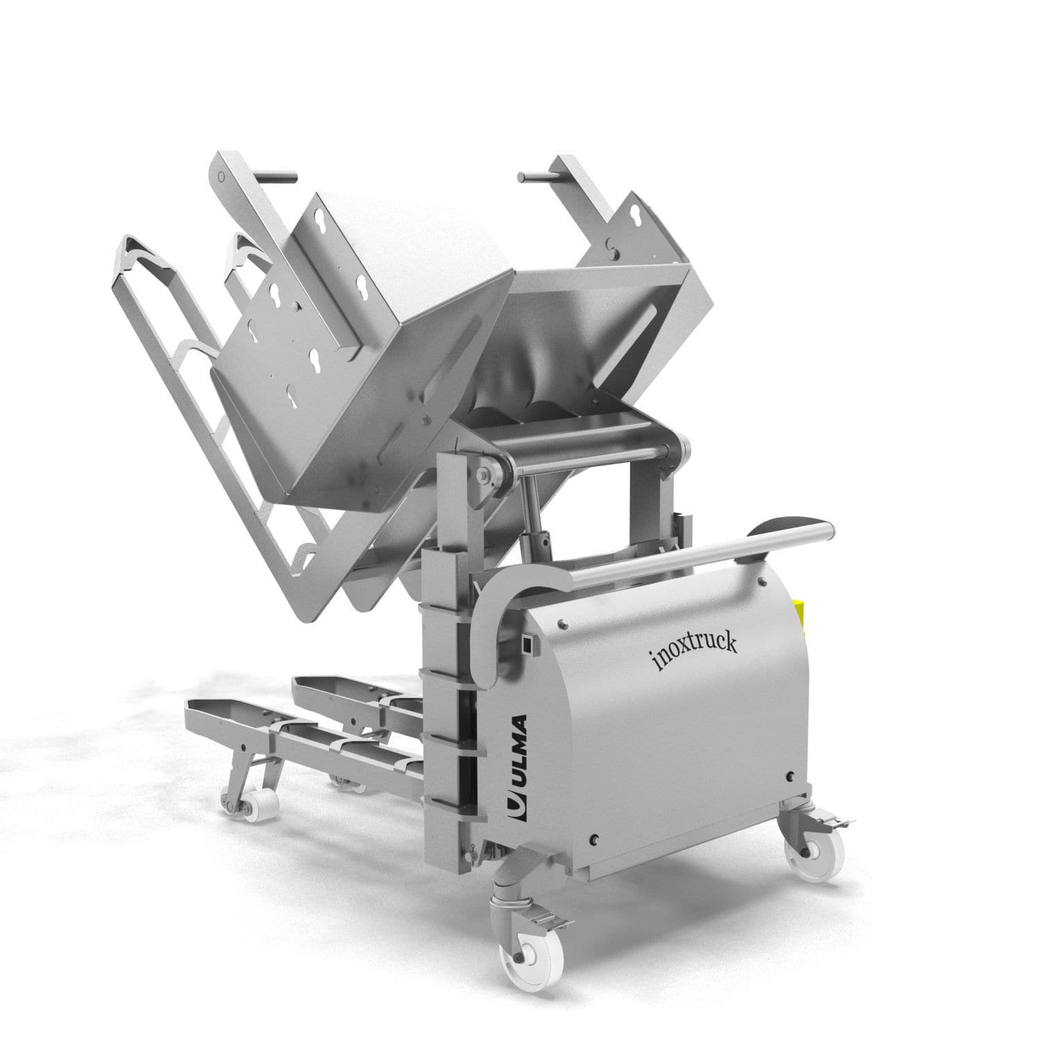 Electro-manual tilter - EBT10(i) - Inoxtruck - case / stainless steel ...
