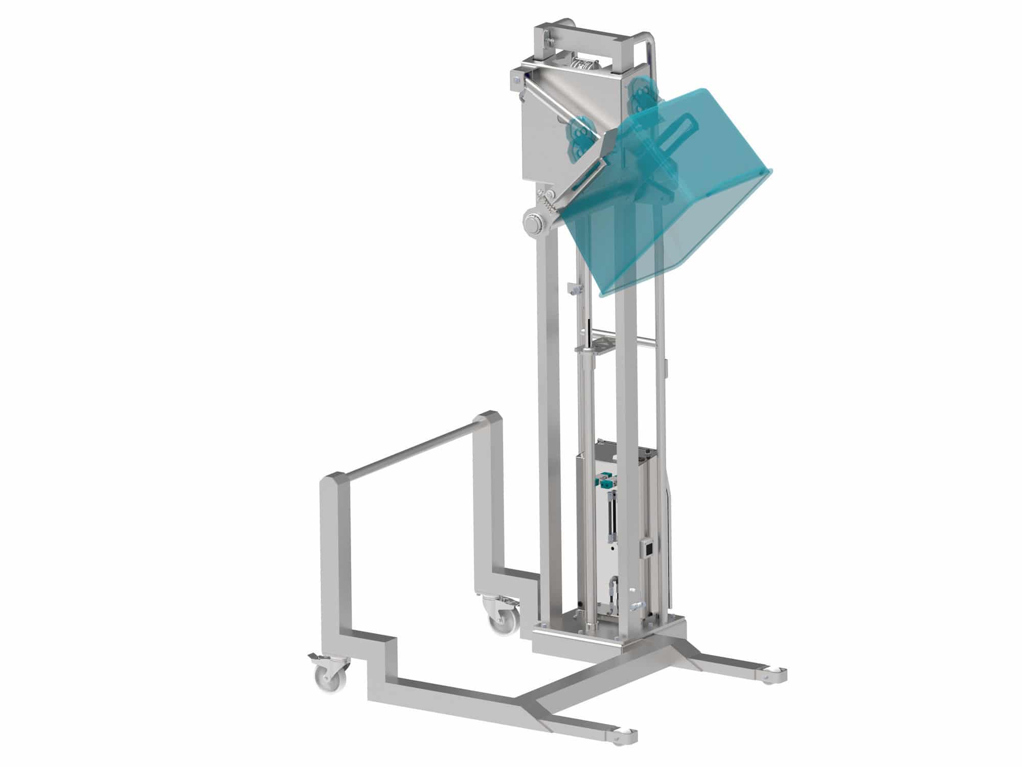 Electric tipping station - CT350 - Inoxtruck - manual / crate ...