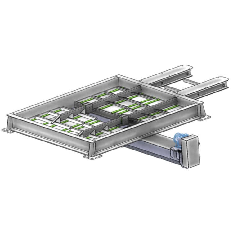 Hopper unloading system - K.U.S. - "UMP Technika" UAB - silo / for ...
