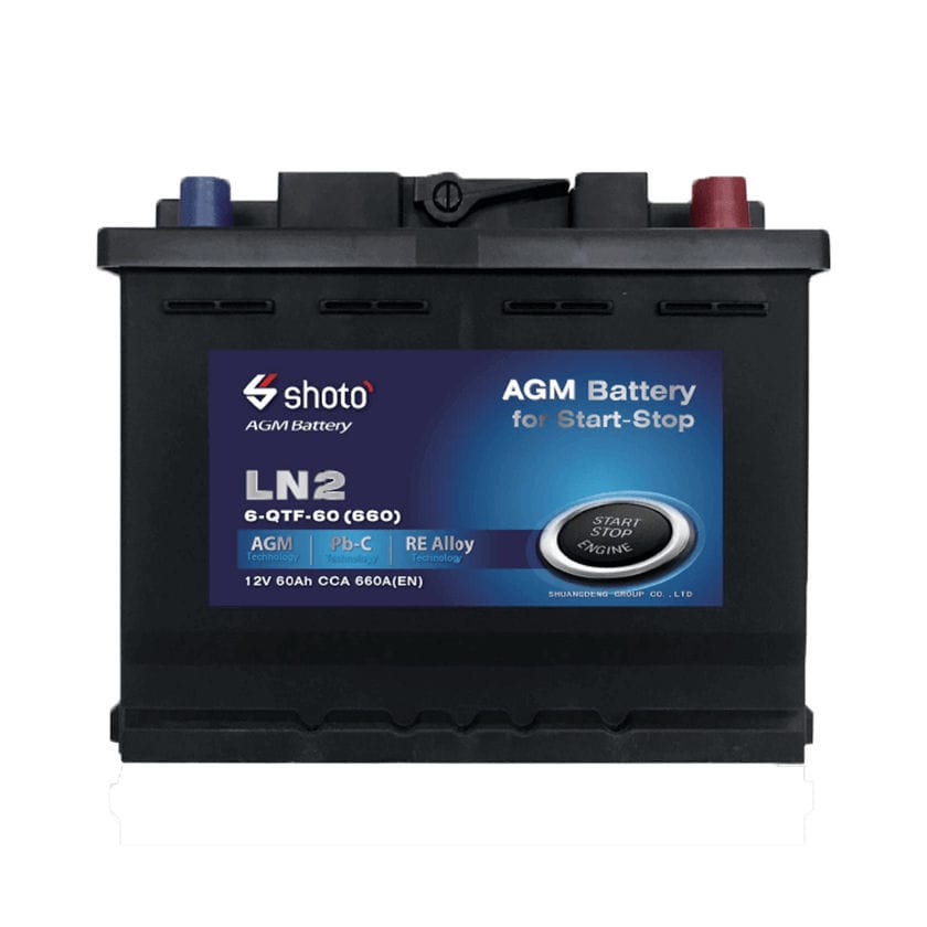 AGM battery - LN2 - Shoto / Shuangdeng Group Company Limited - 12 V / for electric vehicles ...