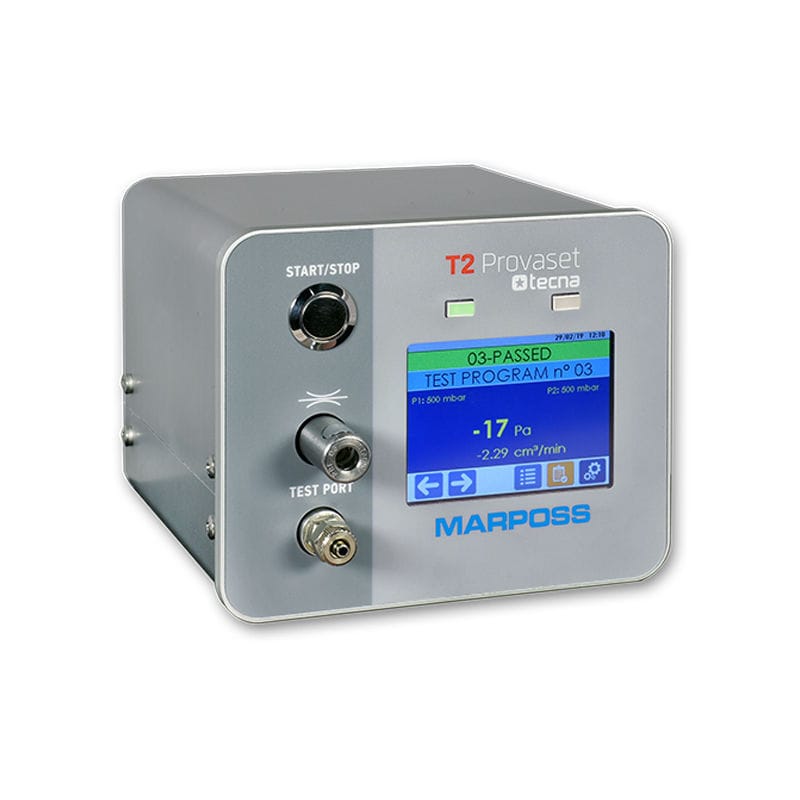 Absolute pressure decay leak tester - PROVASET T2 - TECNA SRL - USB ...