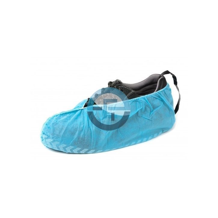 Work overshoes - SJM EUROSTAT SA - polypropylene / blue / non-woven