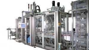 Automatic sleeving machine - SetLine - A+F Automation + Fördertechnik GmbH