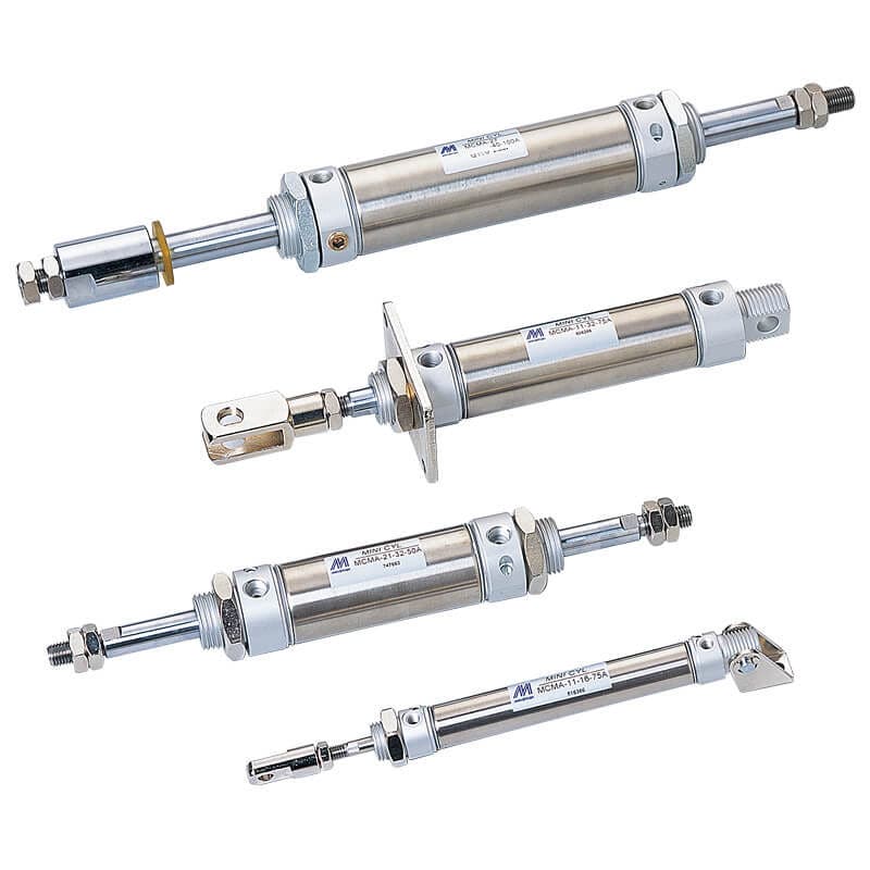 Linear actuator - MCMA - Mindman Industrial - pneumatic / double-acting ...