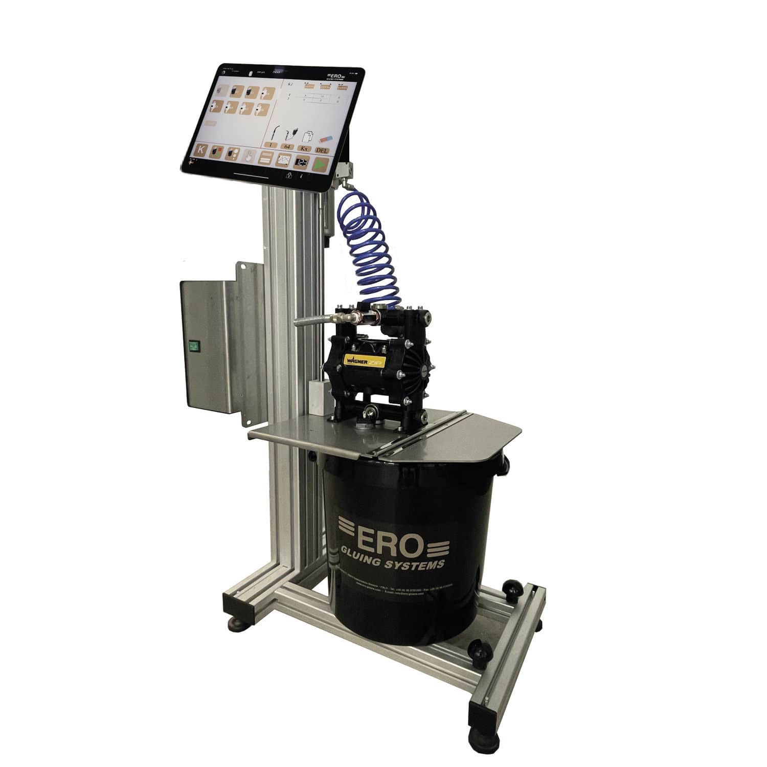 Automatic gluing machine - ERO-TEBS - ERO Gluing Systems - low-pressure ...