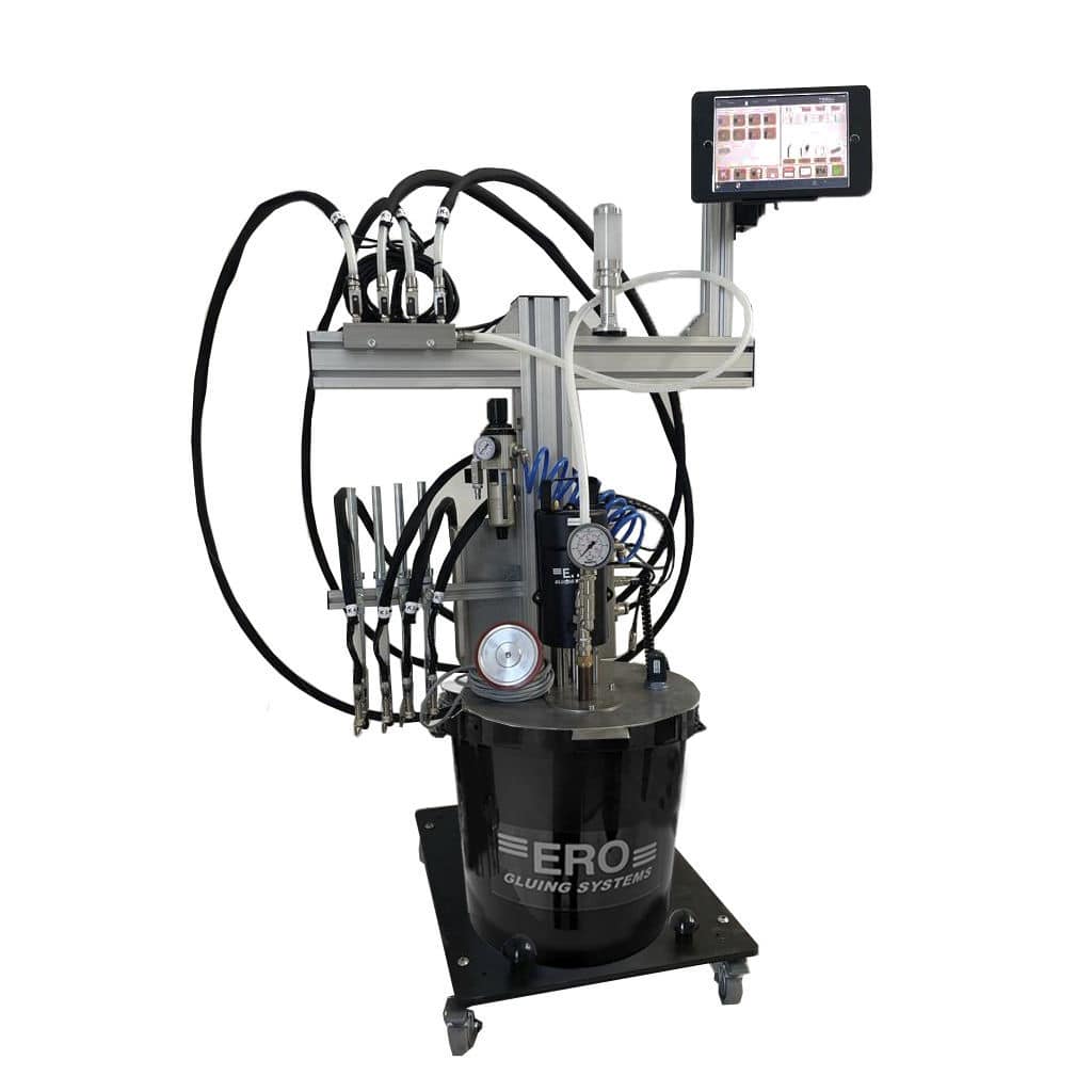 Automatic gluing machine - ERO-TEMS - ERO Gluing Systems - cardboard