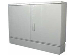 Floor-mounted electric cabinet - JEAN MÜLLER - polyester / IP44