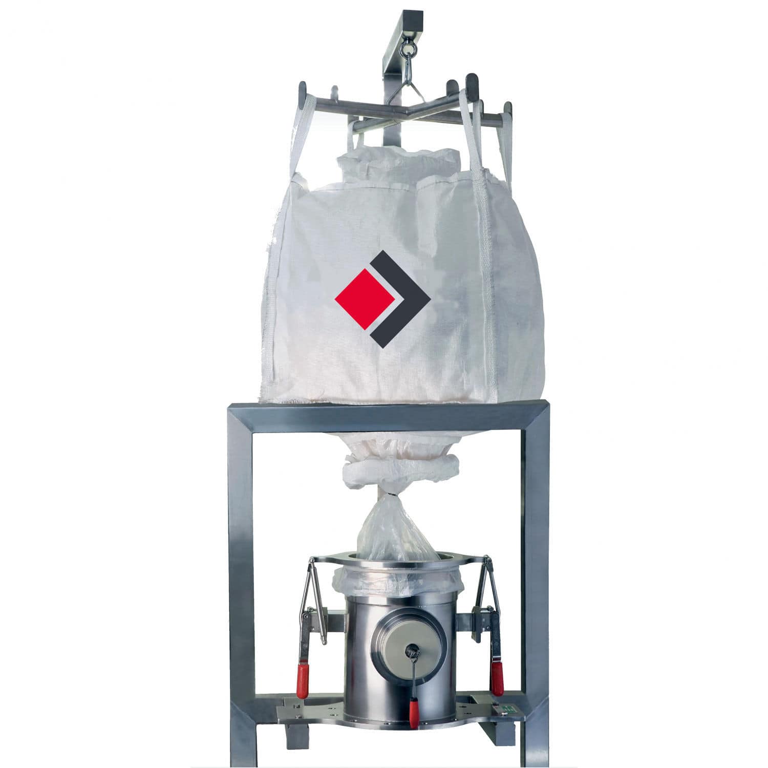 Big bag unloading machine - LAS - Hecht Technologie GmbH