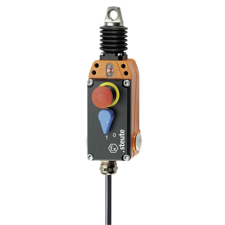 Spring switch - EX ZS 80 - steute Schaltgeräte - cable-pull / single ...