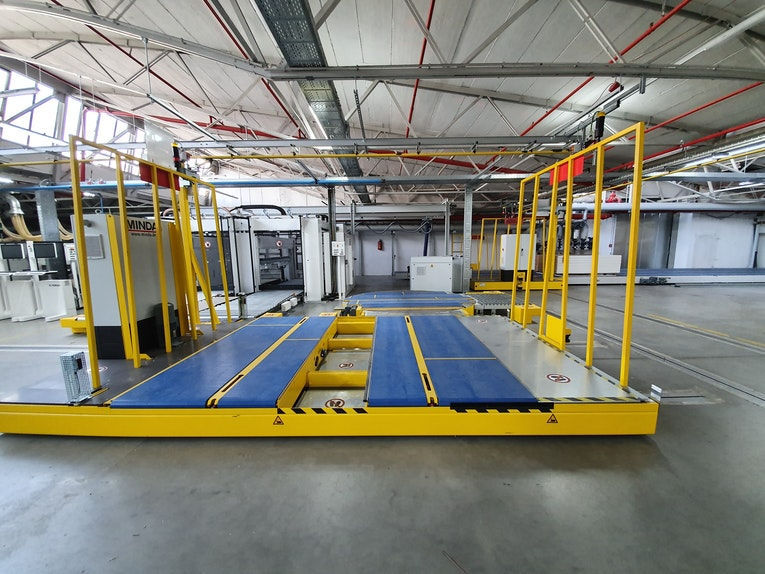 Transfer transfer car - MINDA Industrieanlagen GmbH - for heavy loads ...