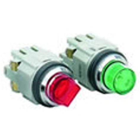 Selector push-button switch - EB3P Series - IDEC - illuminated / with ...