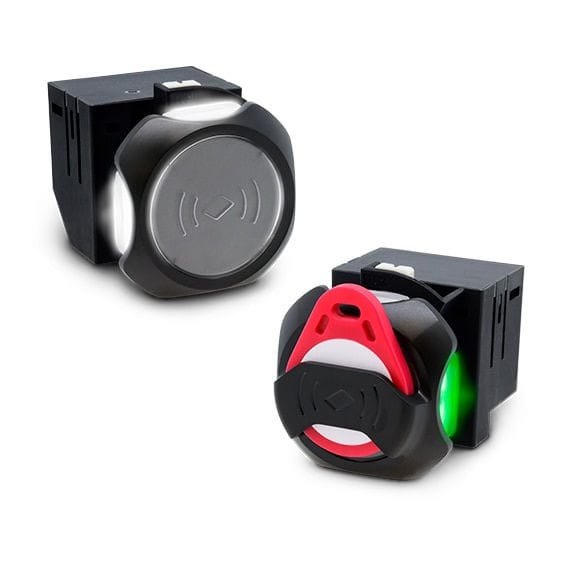 Compact RFID reader - KW2D series - IDEC - Ethernet / IP65 / waterproof