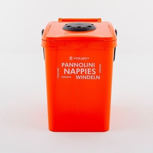 Plastic waste container - Nappy - ALTARES SRL - in-ground / for ...