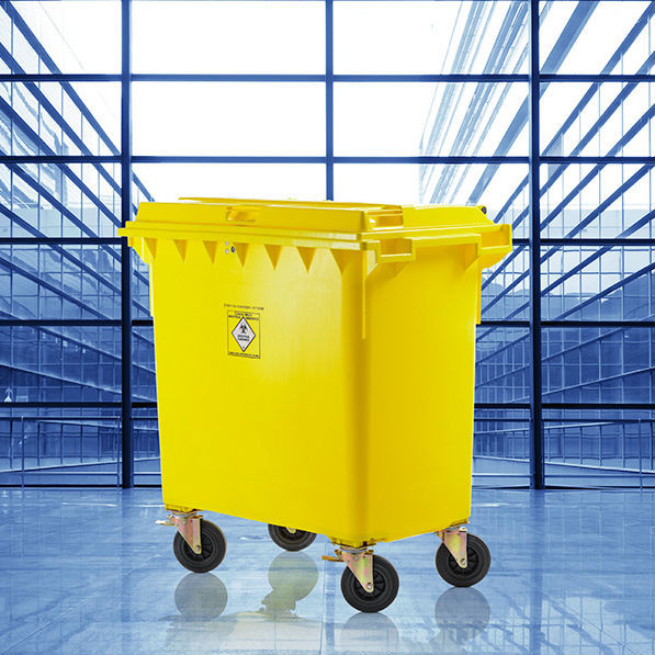 Polyethylene waste container - ALTARES SRL - in-ground / for medical ...