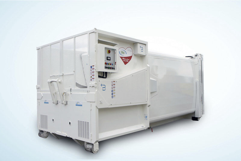 Wood compactor - CSM - B.T.E. SPA - cardboard / paper / for plastics