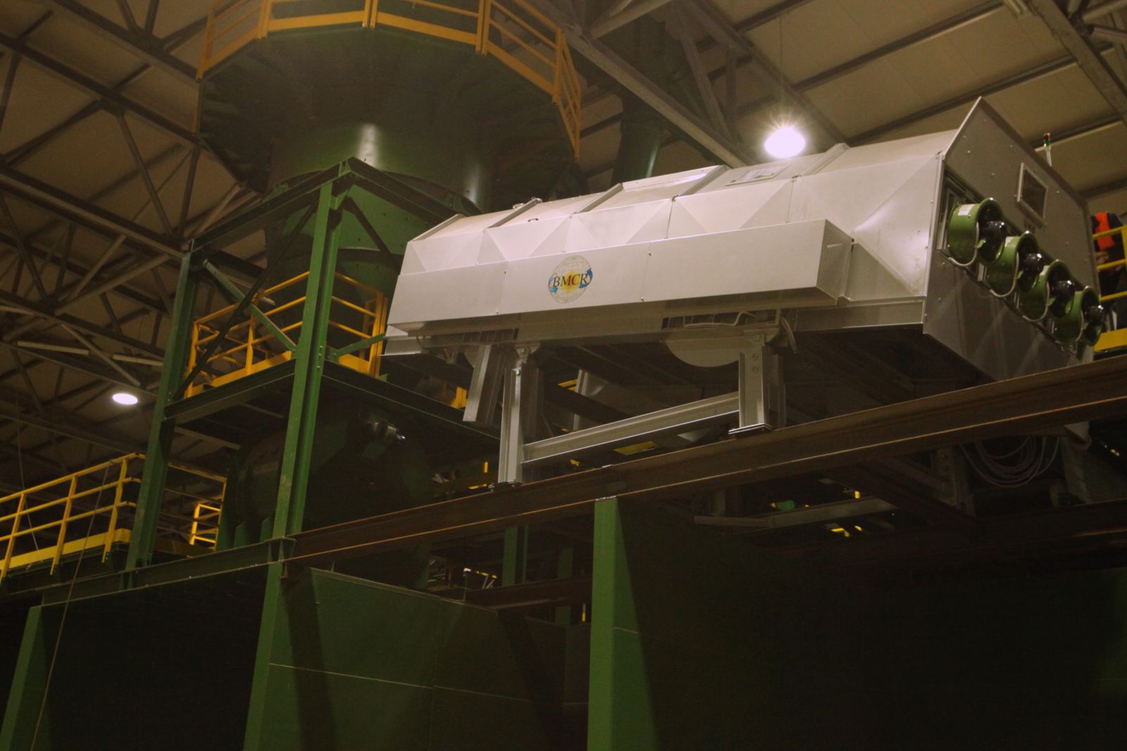 Bulk material separator - BMCR SRL - paper / ballistic / process