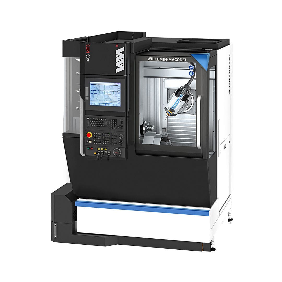 8-axis CNC machining center - 408MTS - Willemin-Macodel - vertical ...
