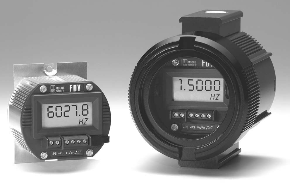 Frequency-to-voltage converter - 4 - 20 mA, 0.005 - 25 000 Hz | FDY ...