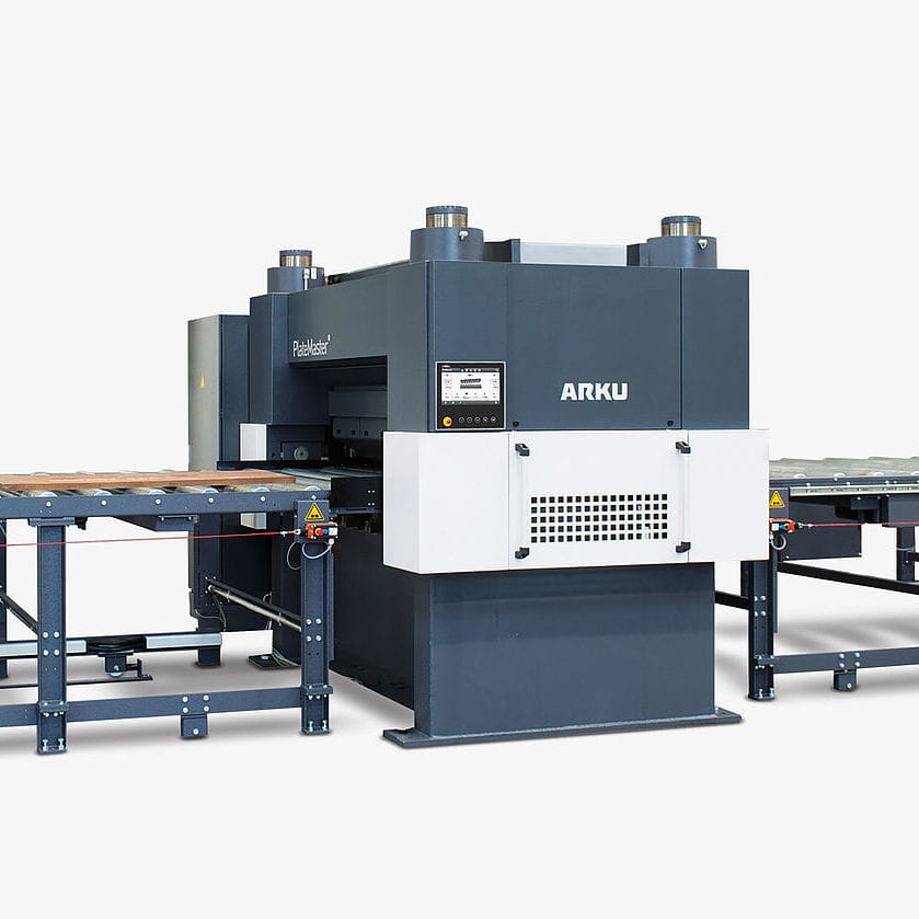 Sheet metal leveling machine - PlateMaster® - ARKU Maschinenbau GmbH
