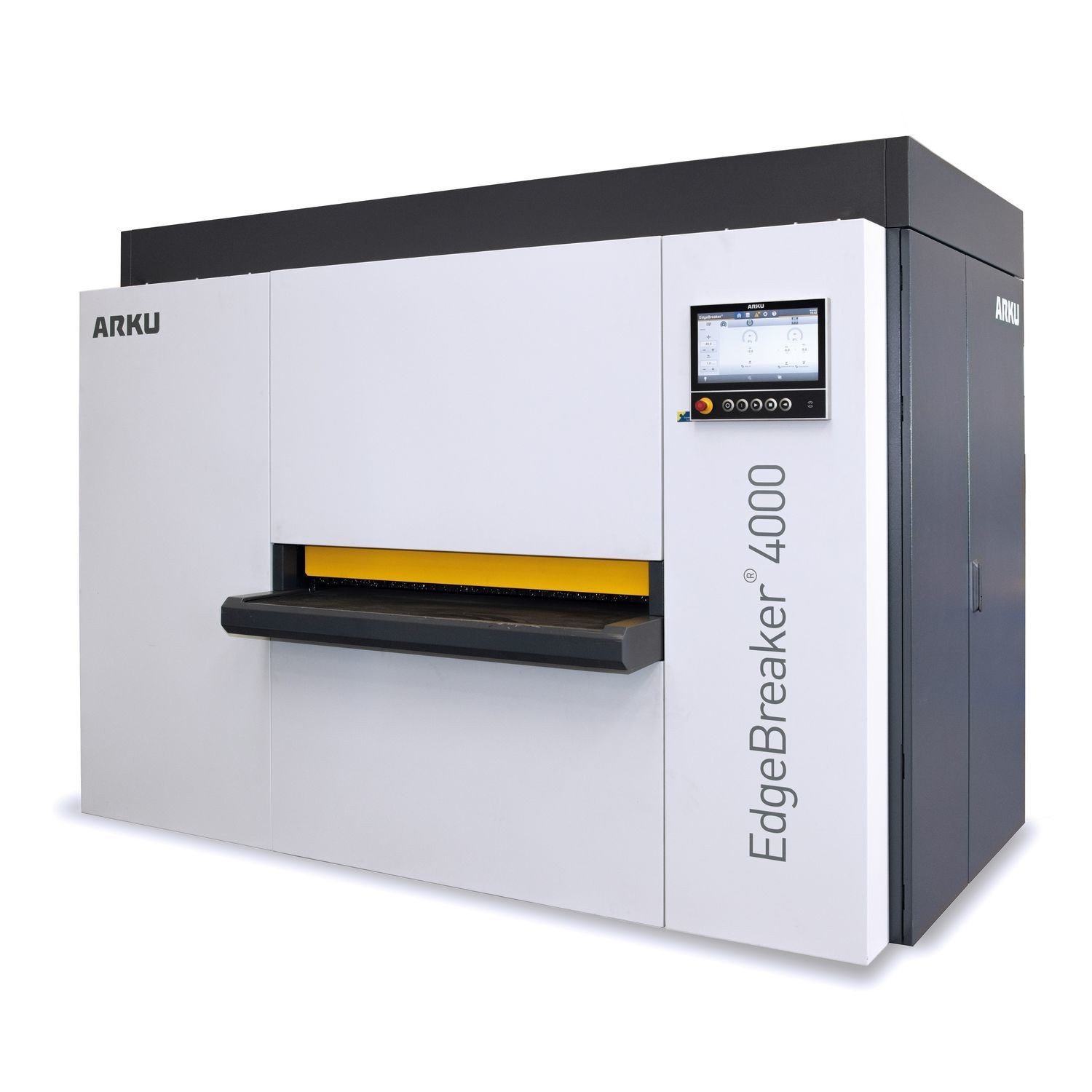 Edge rounding deburring machine - EdgeBreaker® 4000 - ARKU Maschinenbau ...