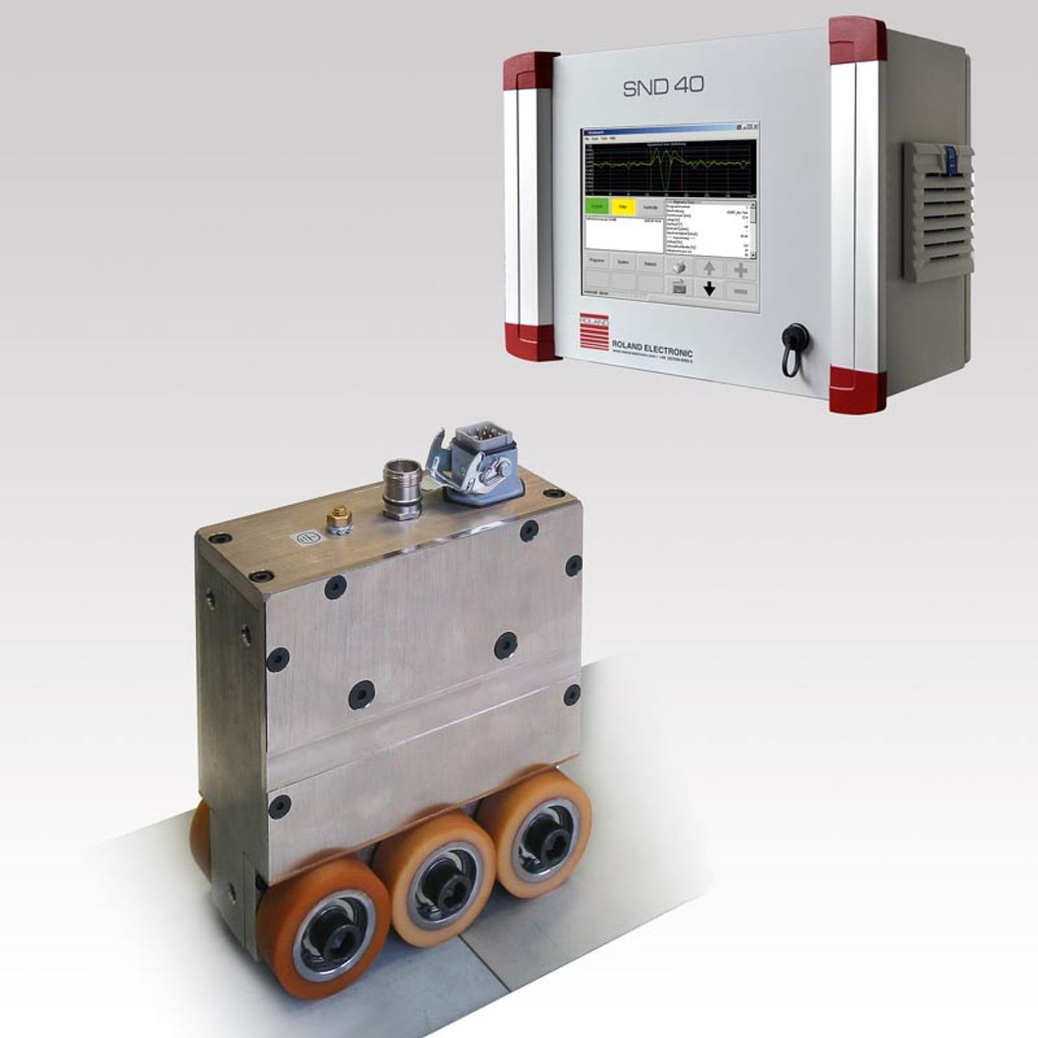 Weld seam detector - SND40 Flat - ROLAND ELECTRONIC - eddy current ...